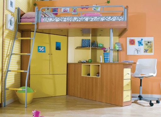 Ιδέες για το παιδικό δωμάτιο: Παιδική σειρά Dynamnic