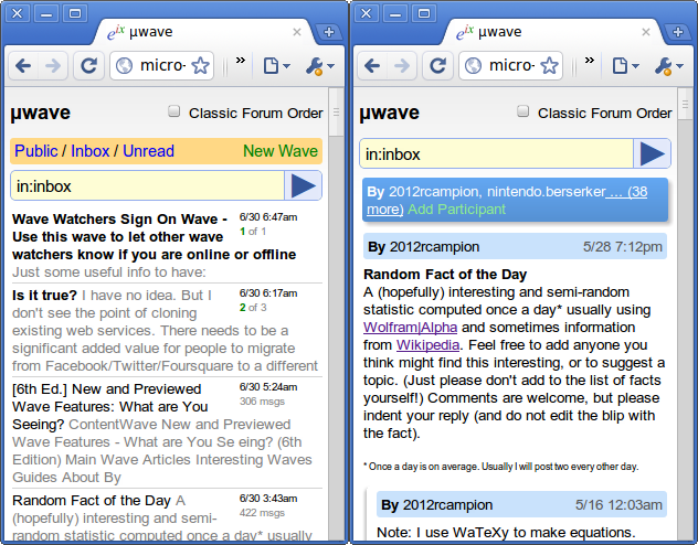 Wave-France - Le Blog: Technologie Wave : L'Arbre des Possibles