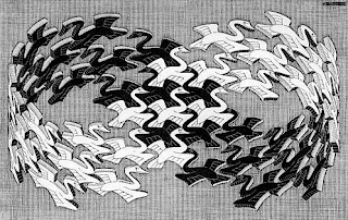 Ken's Visual Art Blog: Positive and Negative Space, Etc. - M.C. Escher