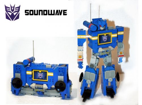 mundo transformer: Soundwave.