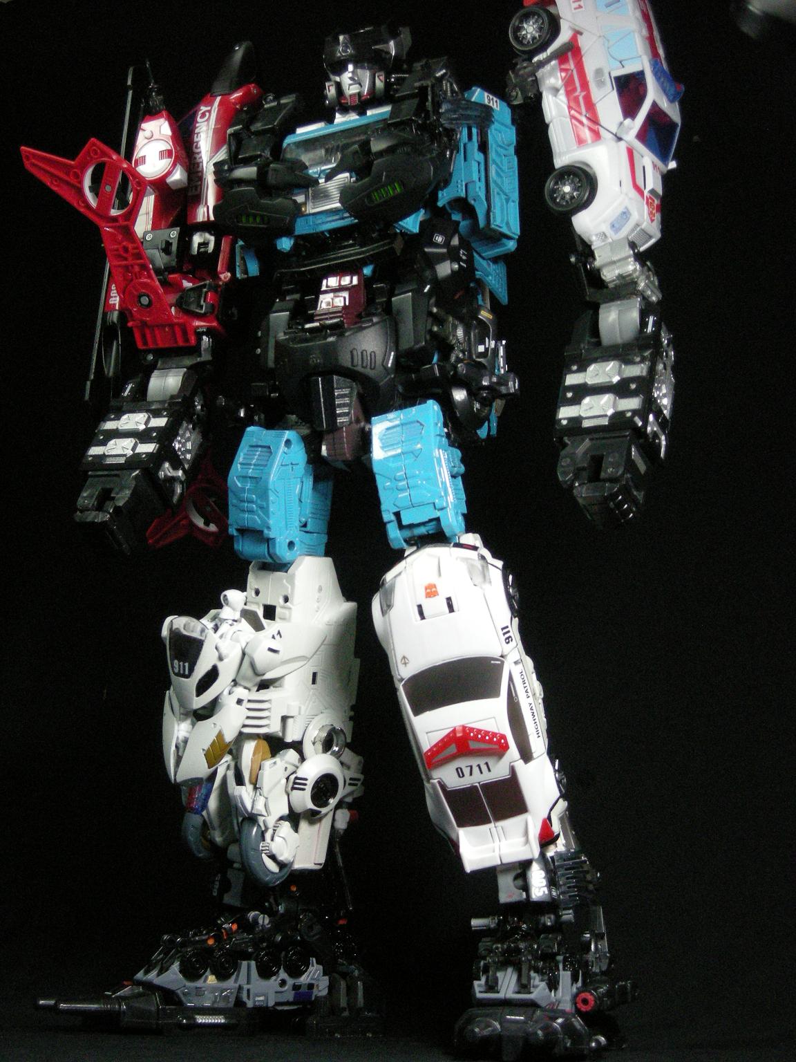 mundo transformer: Custom Defensor.