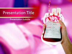 Blood donation Powerpoint Template | Medical Slides