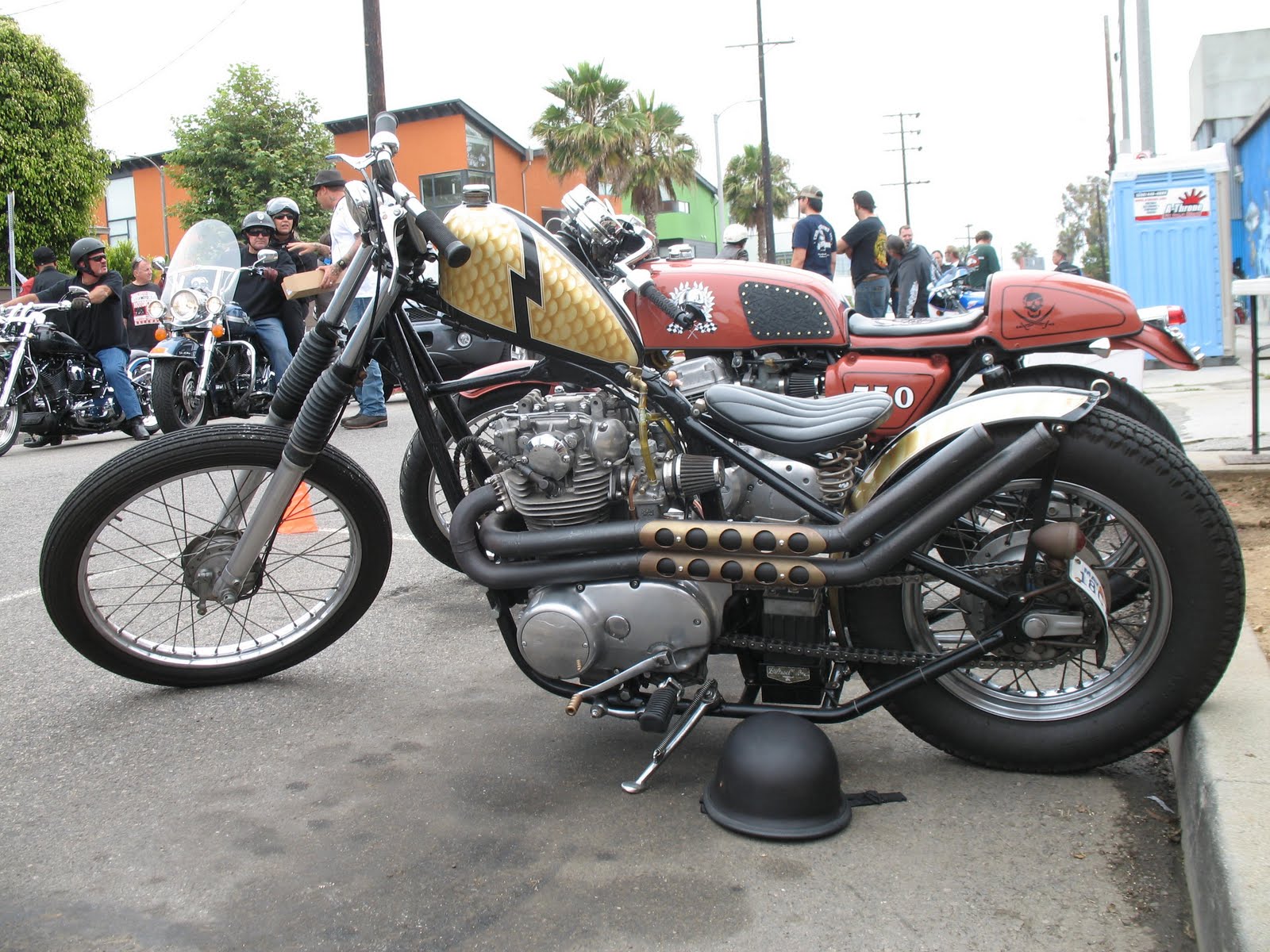 Weakened Warrior: Venice Beach Vintage Motorcycle Show