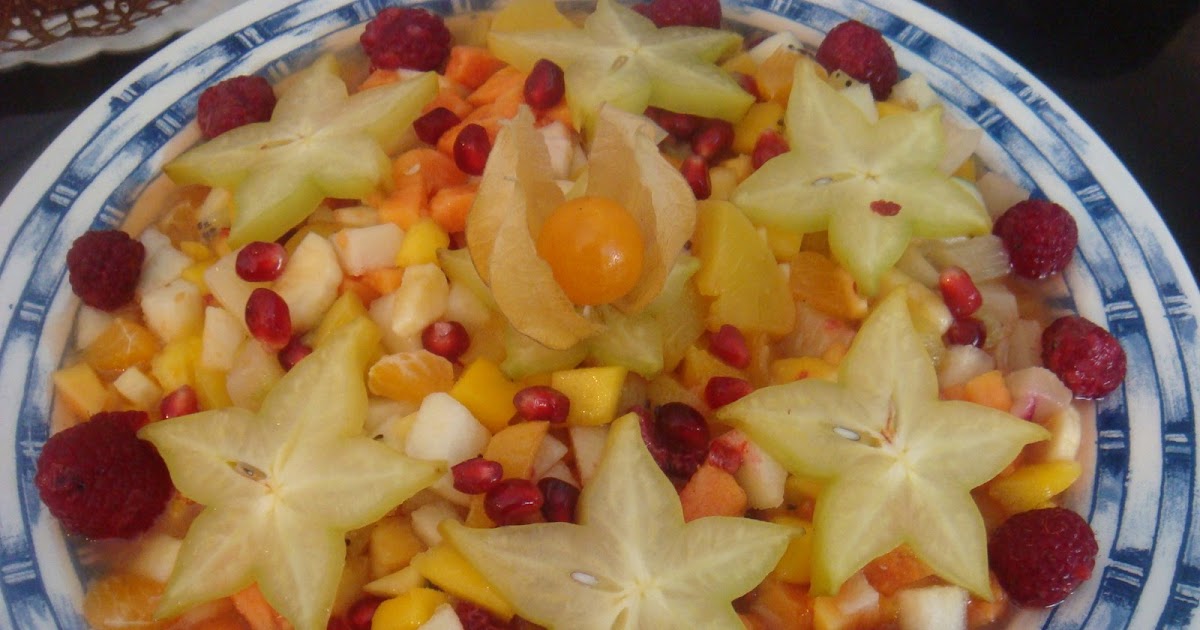 Macedonia de Frutas | Las Recetas de Marichu.... y las mias