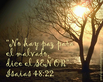 YO SOY EL BUEN PASTOR: Isaias 48:22