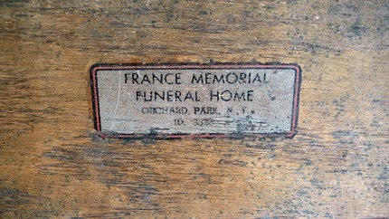 The Modern Mourner: Vintage Funeral Chair
