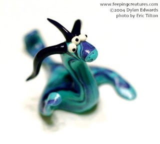 Feeping Creatures:Feep o' the Morning: Tri-Horned Blue Sea Monster