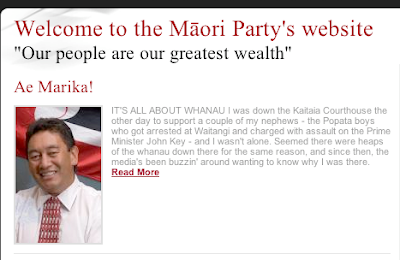 TUMEKE!: Key whackers - hongi interruptus