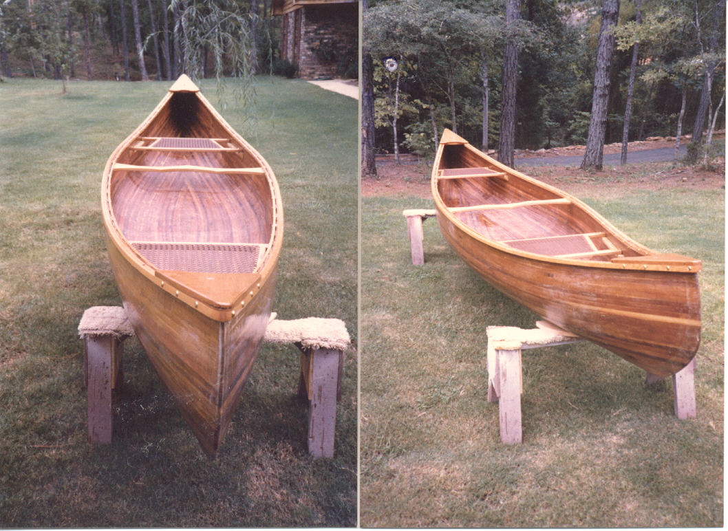 Wood is Good: Small Boat and Canoe Built in the 80's.