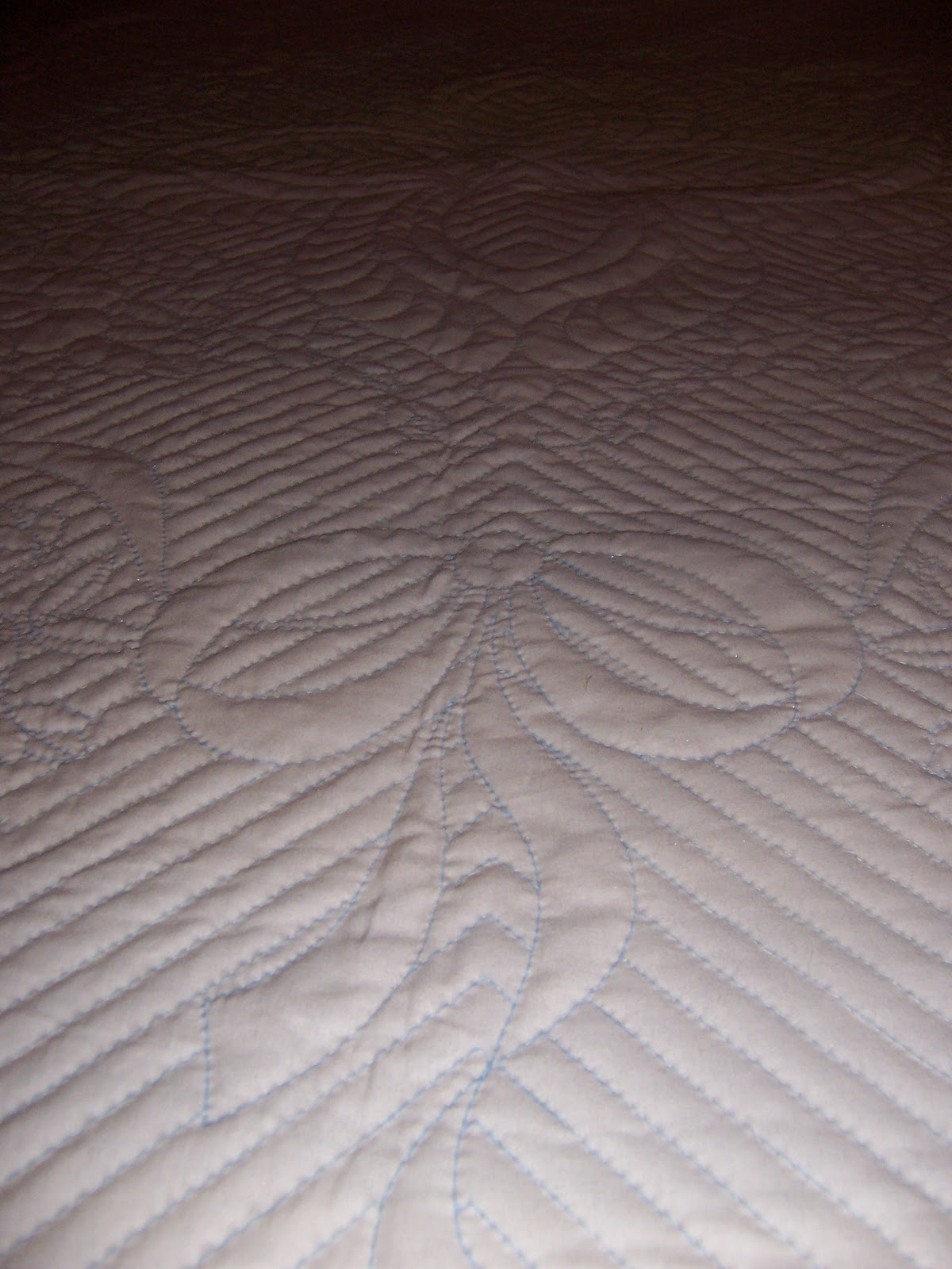 Quilts and Art by Cheryl: Whole Cloth- Hand Quilted By Mom