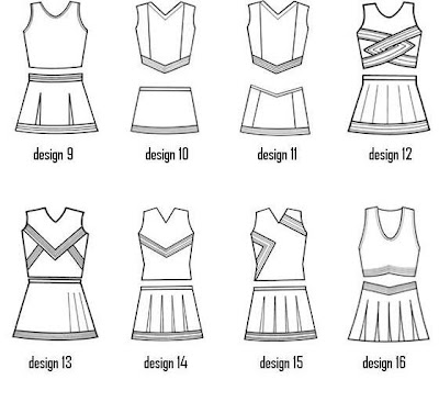 rock.A.cheer: Cheer Uniform Designs