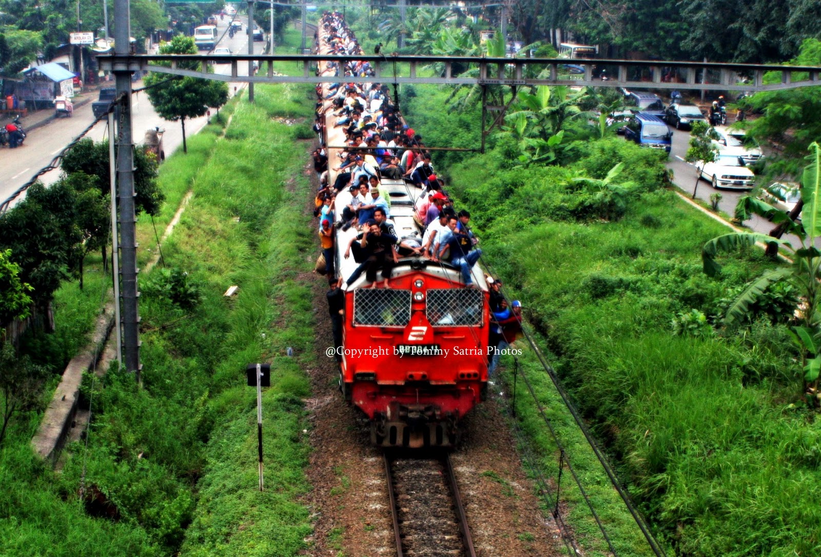 Indonesia Train Station
