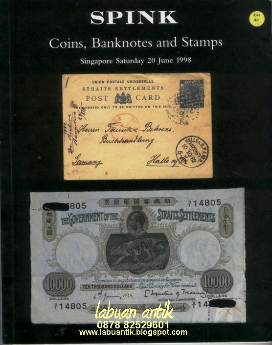 Labuan Antik: SPINK - Coins, Banknotes & Stamps
