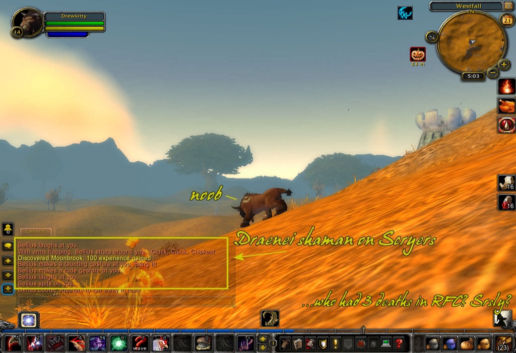 Chickens for Horde: How to get a Westfall Chicken if you're Horde