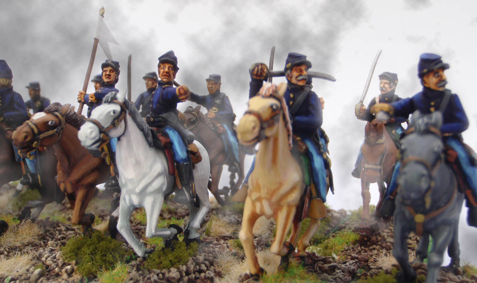 Land of the Lead: Union Cavalry- Finished at last