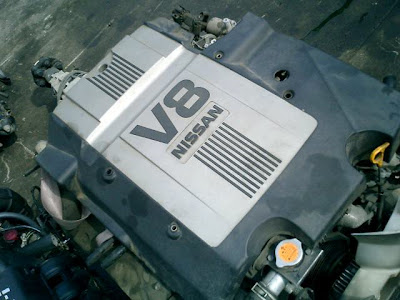 Japanese Used Engine and Spare Part: NISSAN V8 ENGINE FROM JAPAN
