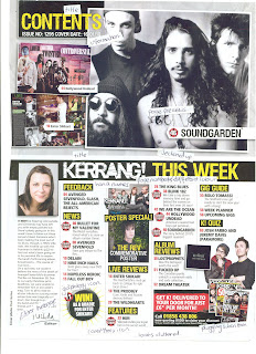 Media Studies Blog AS/A2: contents annalysis (Kerrang)
