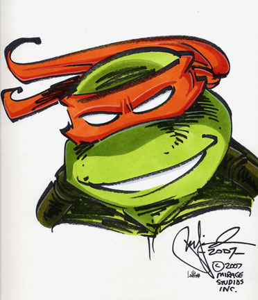 Cowabunga Cartoon Classics!: LAIRD LAVIGNE ORIGINAL TMNT ART SERIES 2