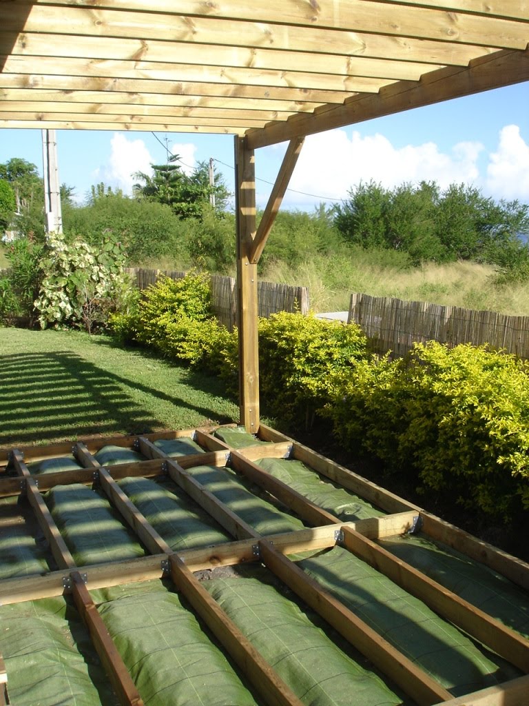 Ma maison à la Réunion: Agrandissement de la varangue