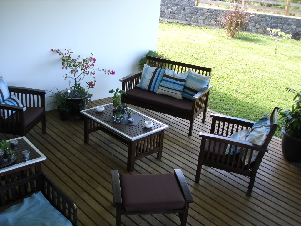 Ma maison à la Réunion: La varangue