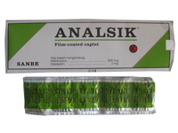 Apotek Qmi: Analgesik, antiinflamasi