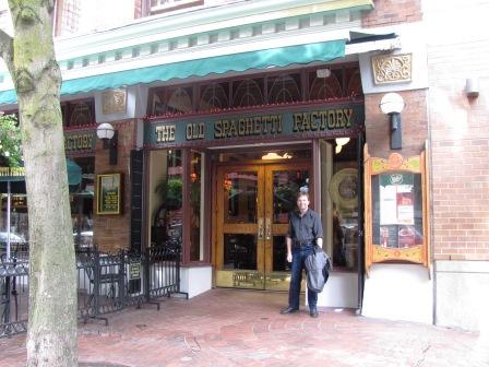 Teena in Toronto: Old Spaghetti Factory, Vancouver, BC