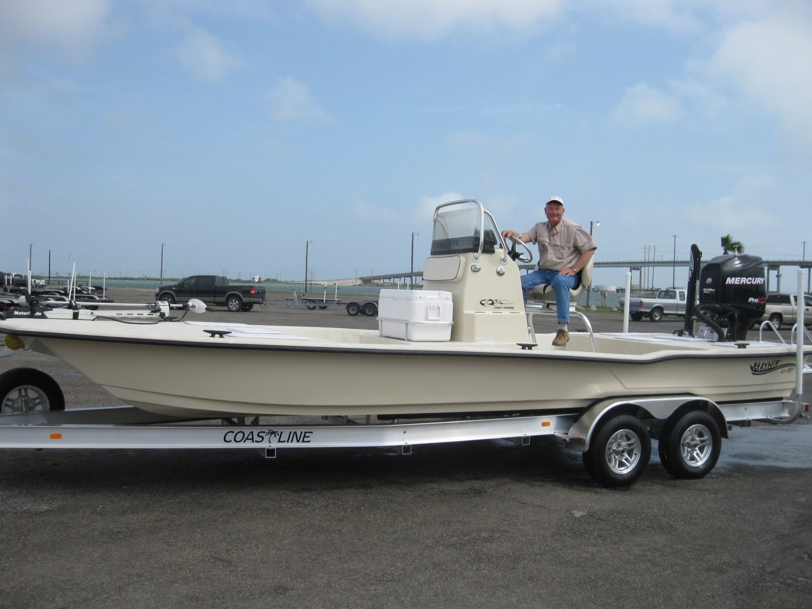RON'S ROCKPORT FISHING REPORTS: NEW HAYNIE 24' CAT