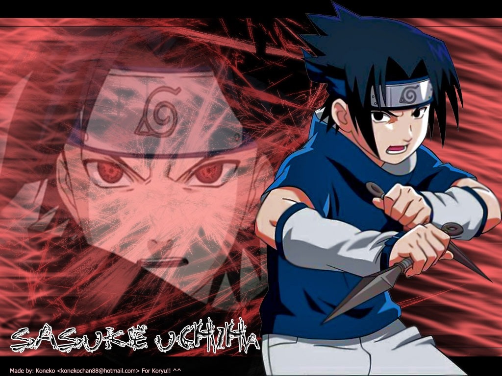 - Naruto: - uchiha sasuke