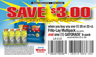 Northwest Coupon Lady: WinCo Coupon!!! Save $3 with Frito-Lay and Gatorade