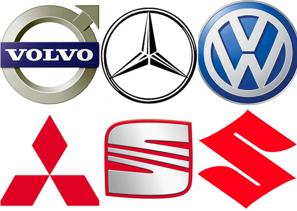 Simbolo de marcas de carros - Imagui