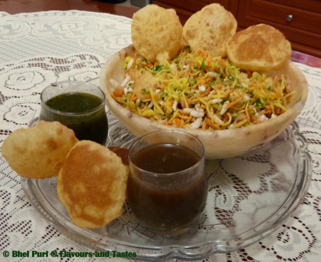 Flavours and Tastes: Bhel puri