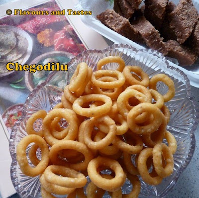 Flavours and Tastes: Chegodilu for Indian Cooking challenge