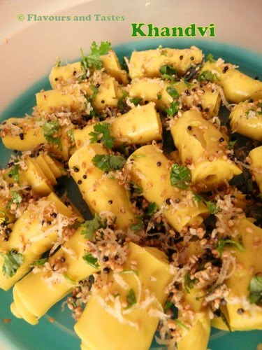 Flavours and Tastes: Khandvi