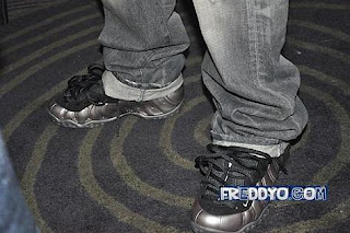 TalkKicks: Wale Shows Off Silver Foam Posites!!!!!!!!!!