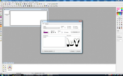 Maysu Creaciones: Tutorial Fotofiltre: Letras achatadas con saltos