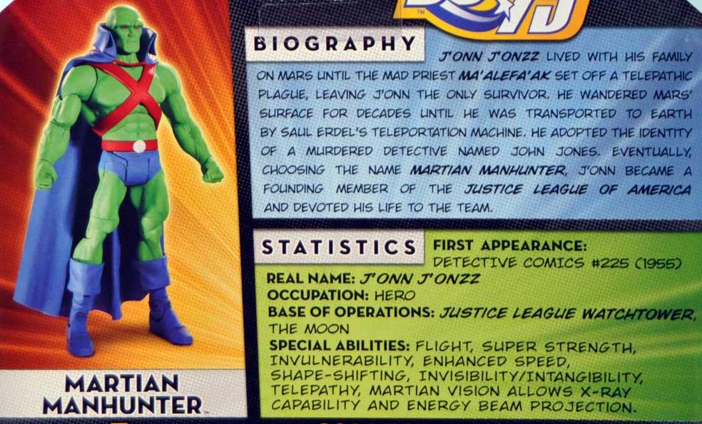 Chase Variant: DC Universe Classics Wave 15 Martian Manhunter