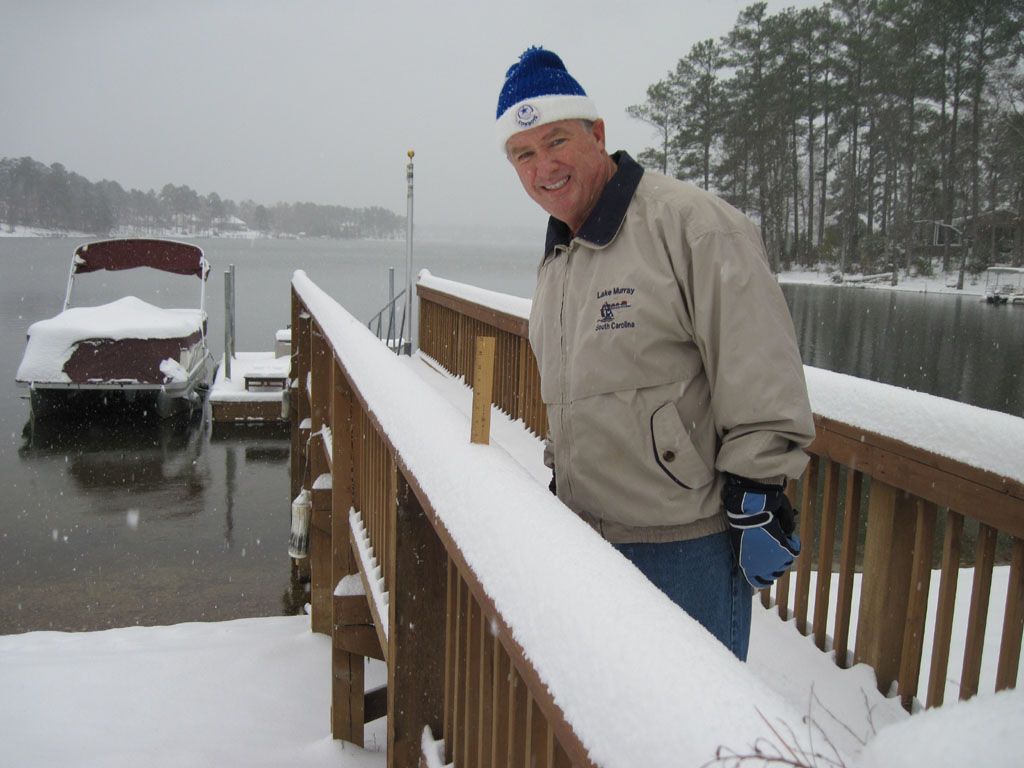 Lake Murray (SC) Blog: SNOW today at Lake Murray and in Columbia