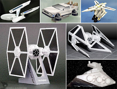 sf movie paper craft gallery