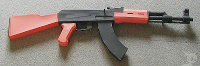 martin postler's paper ak47 paper model kit