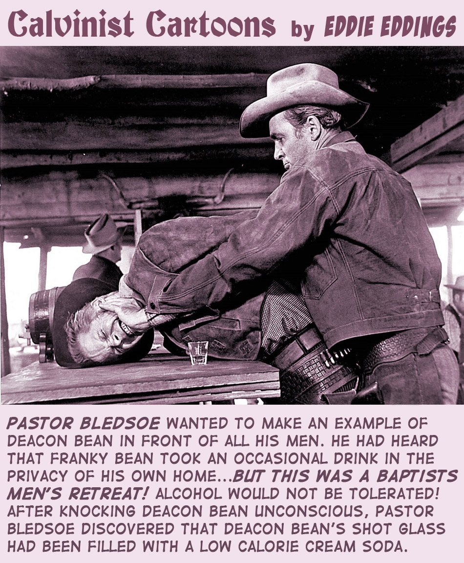 Calvinistic Cartoons: At the Men's Retreat