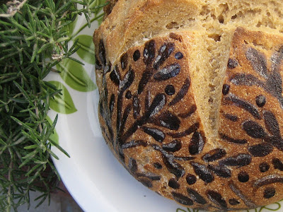 Chef Tess Bakeresse: Basic Bread Painting Technique