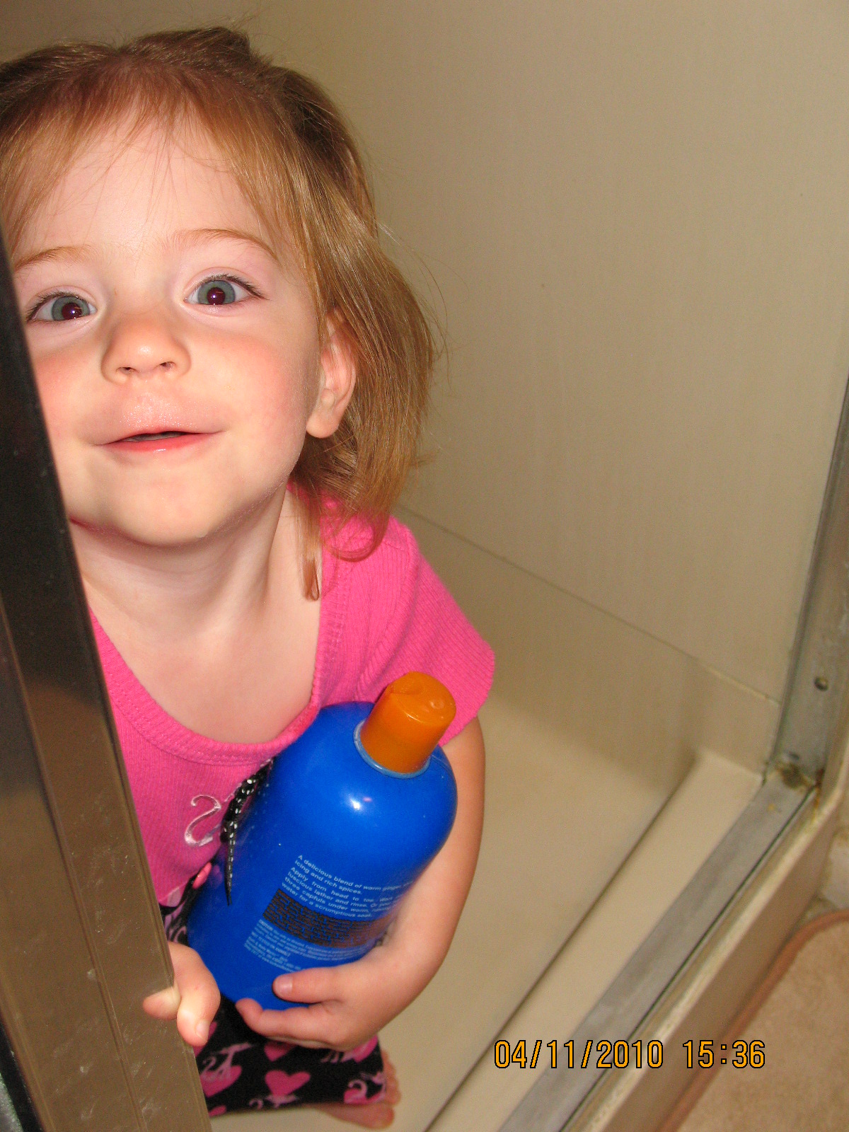 4EVER BLESSED: McLean Party of Eight: Playing in Nana's Shower