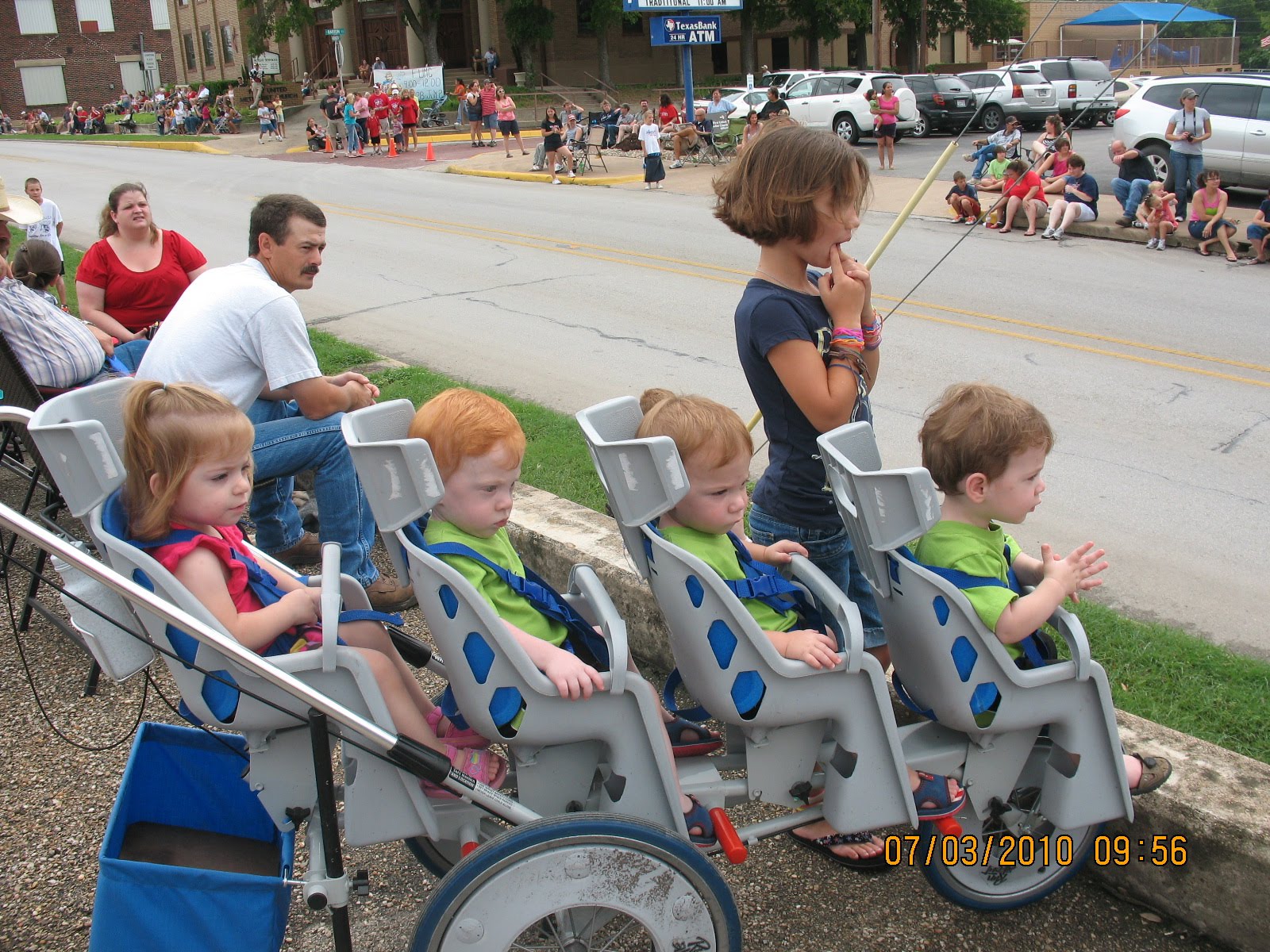 4EVER BLESSED: McLean Party of Eight: 4th of July Parade and Dairy Fest