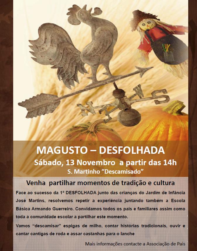 Hortinha Pedagógica: Magusto/ Desfolhada. Dia 13 de Novembro, a partir ...