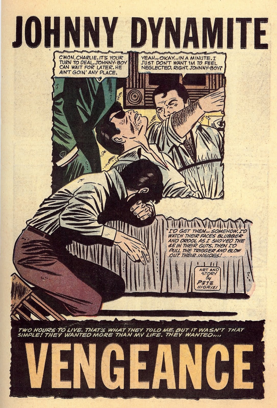 Accelerated Decrepitude: Comic Noir: Sam Hill & Johnny Dynamite