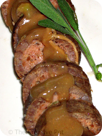 The Creative Pot: Stuffed Beef Rolls (Rulle Pølse)