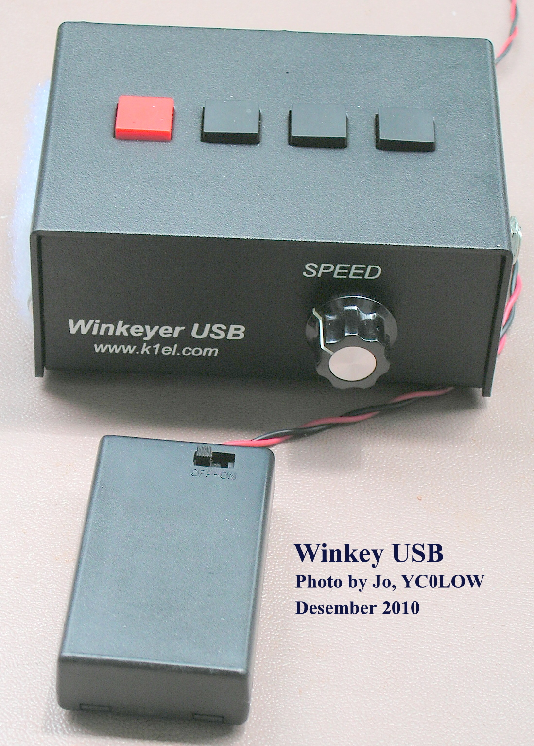 Kronik Top Band (160m) DX di Indonesia: Winkey USB di Cinere