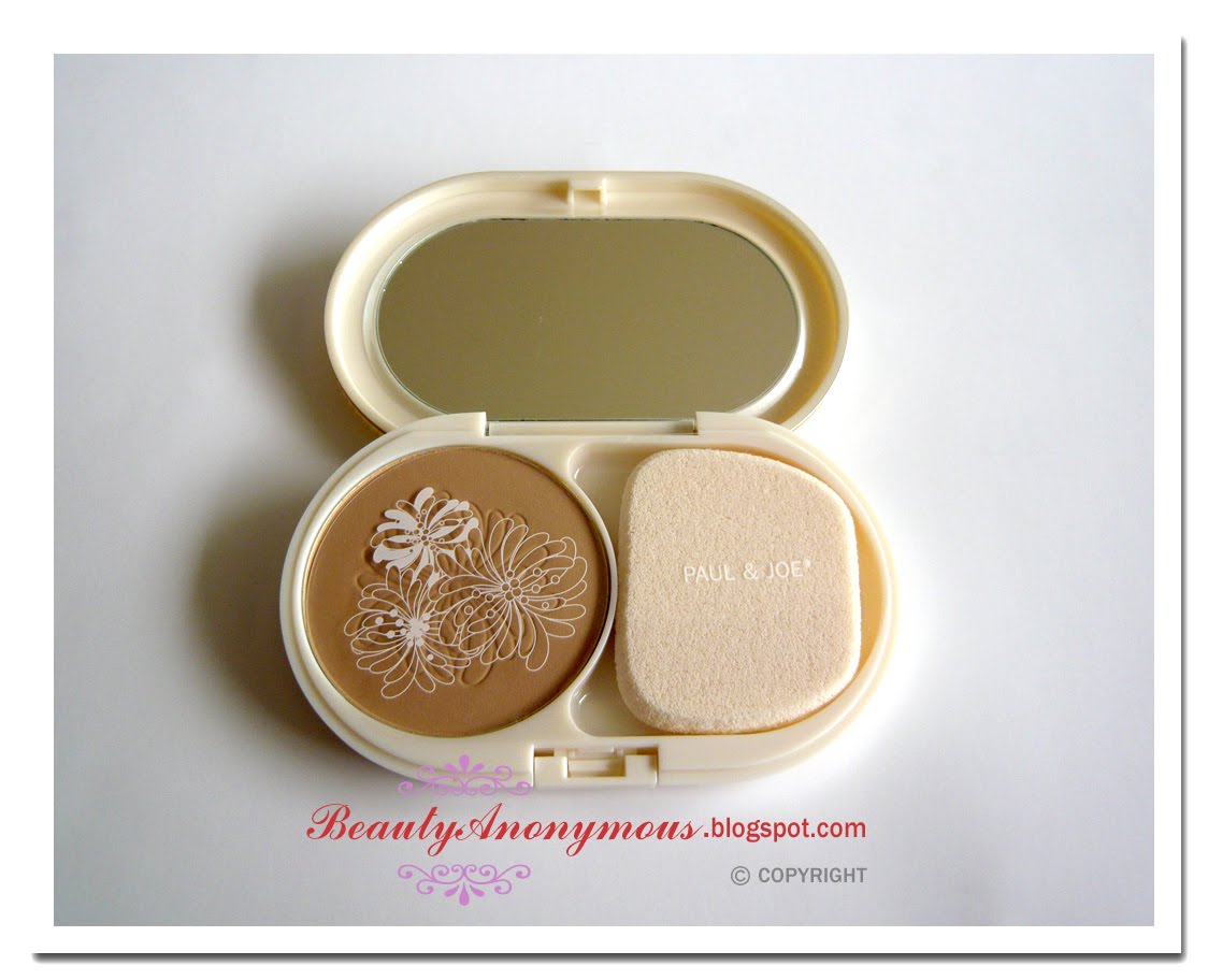 Beauty Anonymous: Paul & Joe Protective Powder Compact Foundation in ...