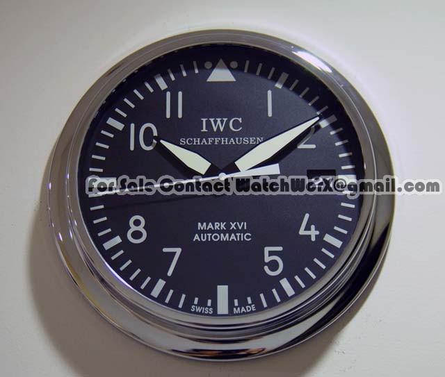 WatchWorx: Latest IWC Schaffhausen Mark XVI Wall Clock