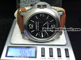 WatchWorx: Revised Panerai Luminor PAM177 Titanium Case Working Swan Neck